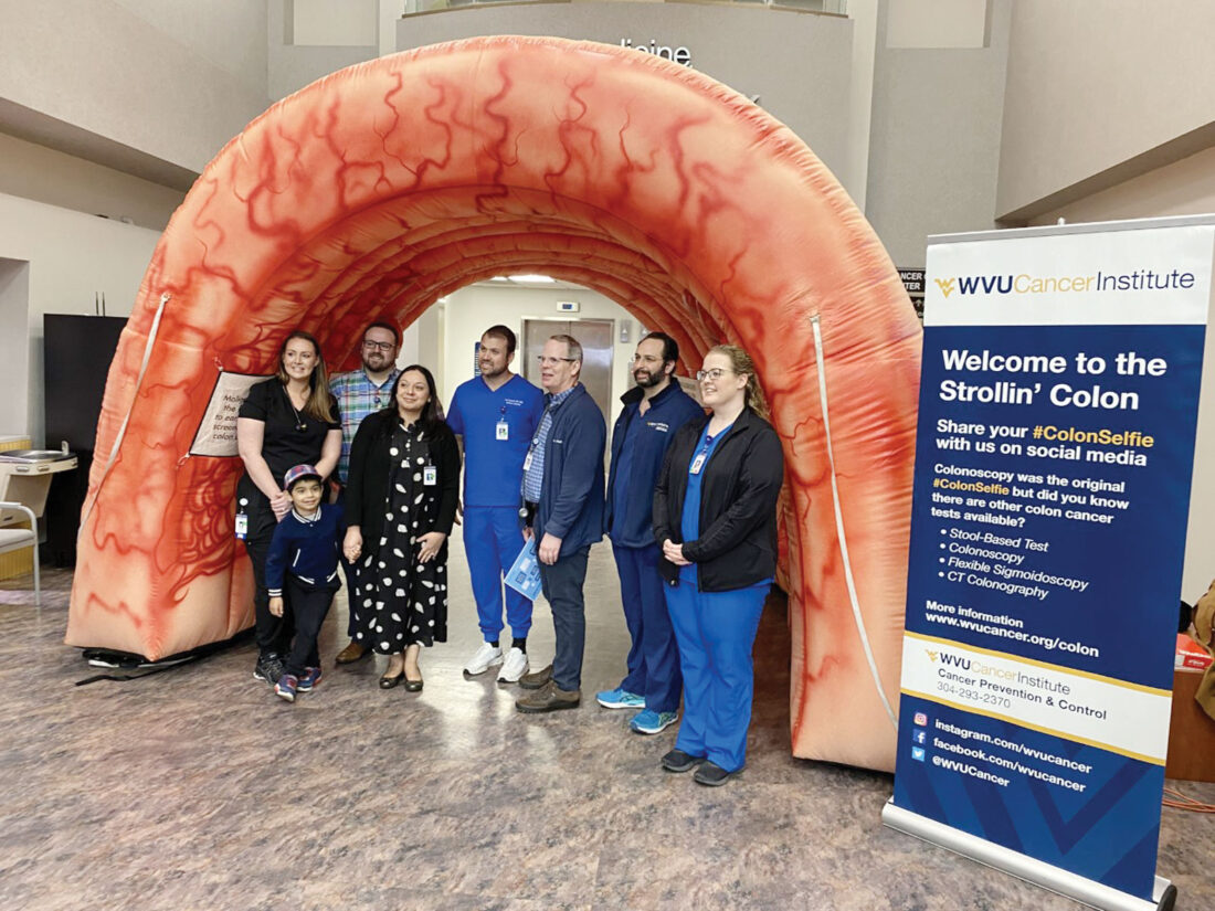 ‘Strollin’ Colon’ exhibit raises awareness of cancer screenings | News ...